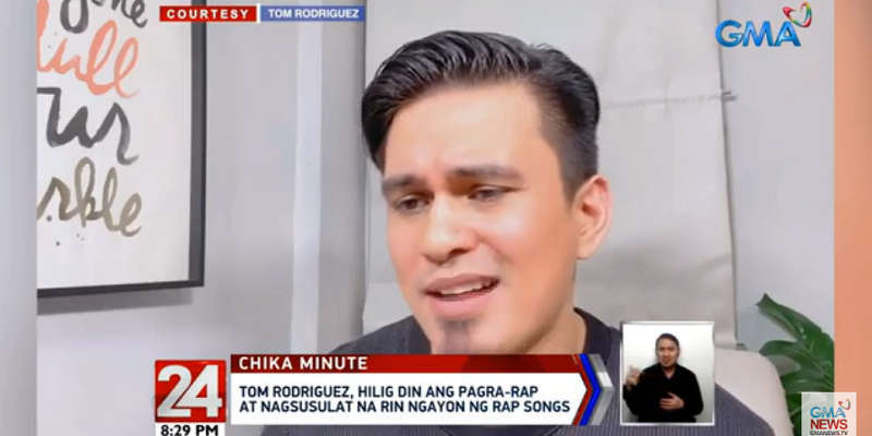 Tom Rodriguez composes and performs rap song in Waray | GMA News Online
