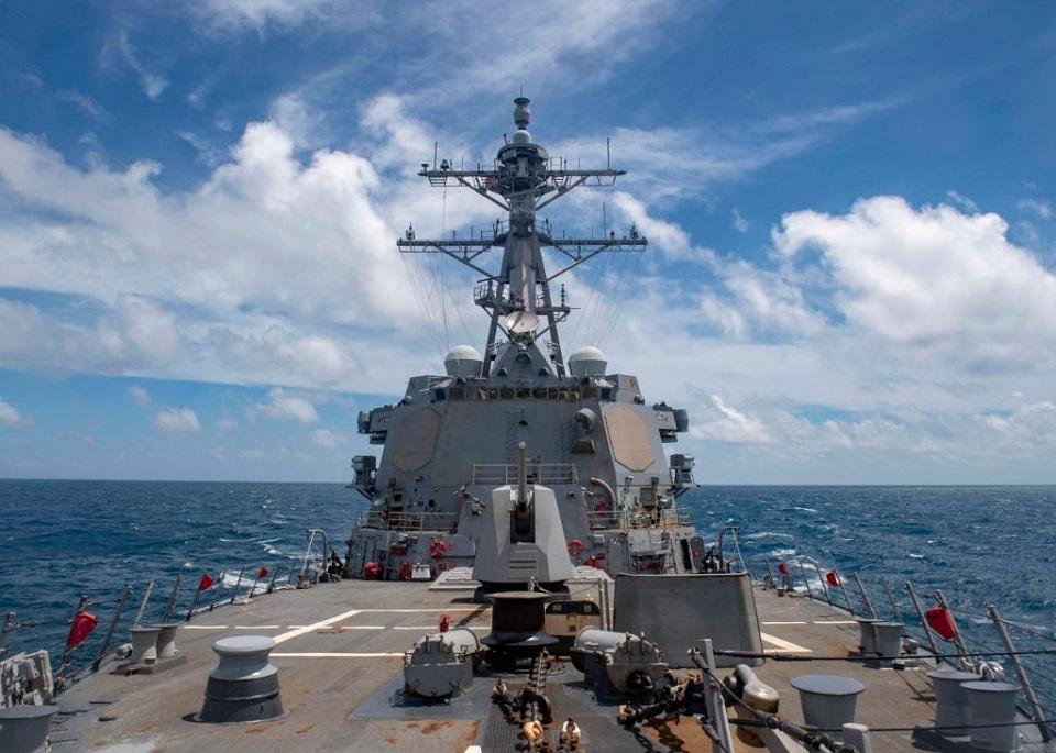 US Navy ship fires warning shots after close encounter with Iranian ...