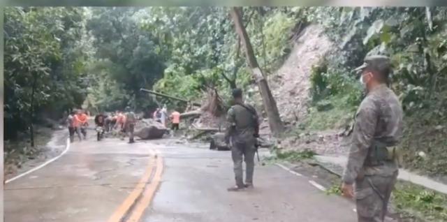 Habagat enhanced by Enteng, thunderstorm cause floods, landslide | GMA ...