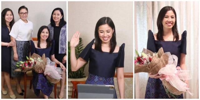 VP Leni Robredo documents daughter Tricia’s online graduation ceremony