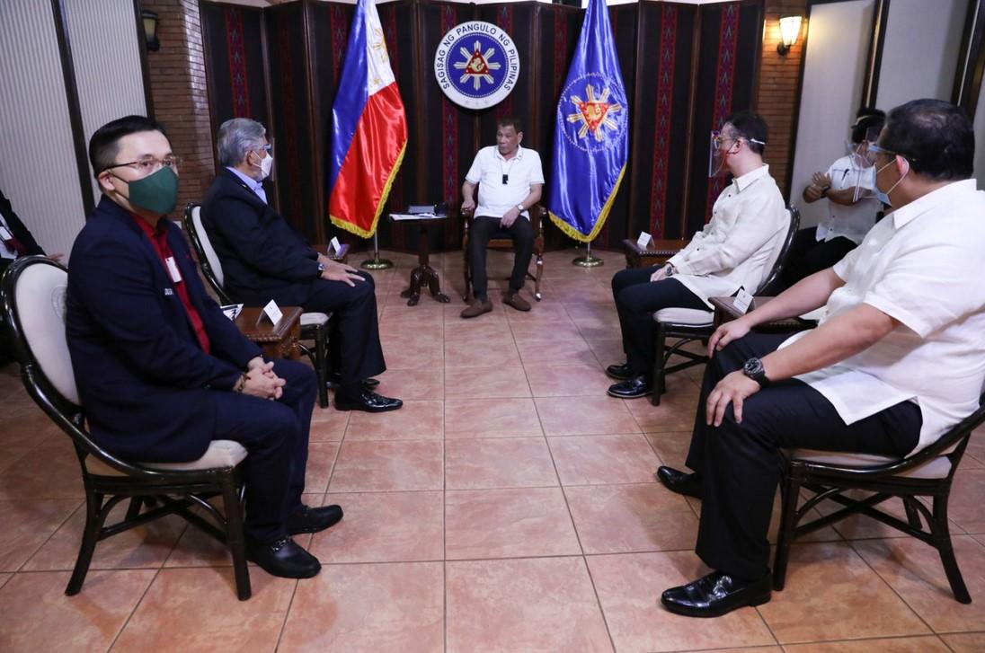Duterte meets Sotto, Cayetano to discuss corruption, red tape | GMA ...