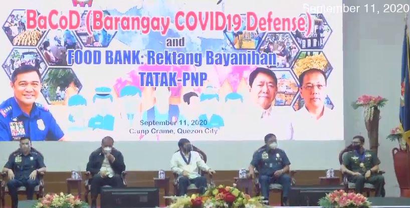 PNP launches BaCoD, Food Bank for communities amid pandemic | GMA News ...