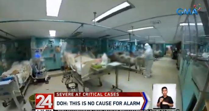 Severe, critical COVID-19 cases on the rise —DOH data | GMA News Online