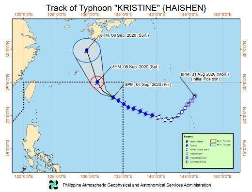 Typhoon Kristine intensifies as it moves over Philippine sea | GMA News ...