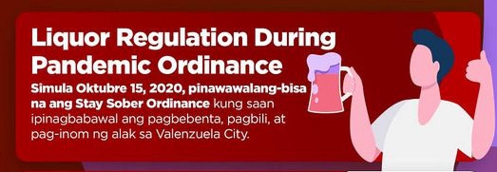 Valenzuela to lift liquor ban on Oct. 15 | GMA News Online