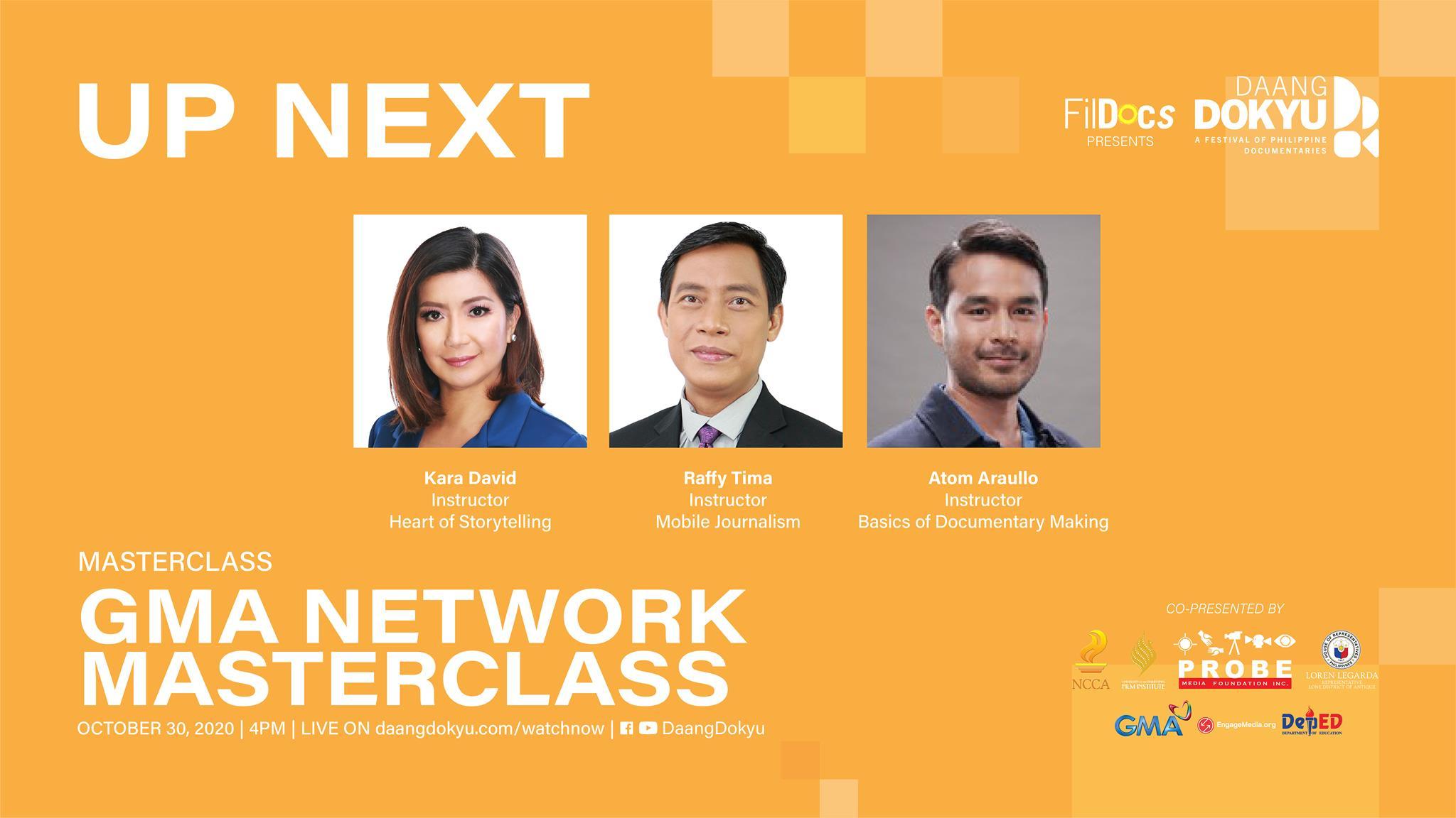 Atom Araullo, Kara David, Raffy Tima to give talk on storytelling for ...
