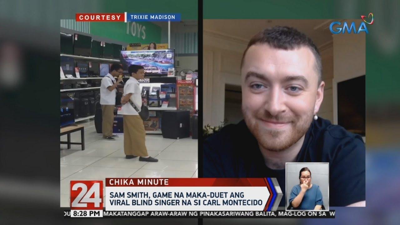 Sam Smith hopes to duet with viral blind singer who covered his song ...
