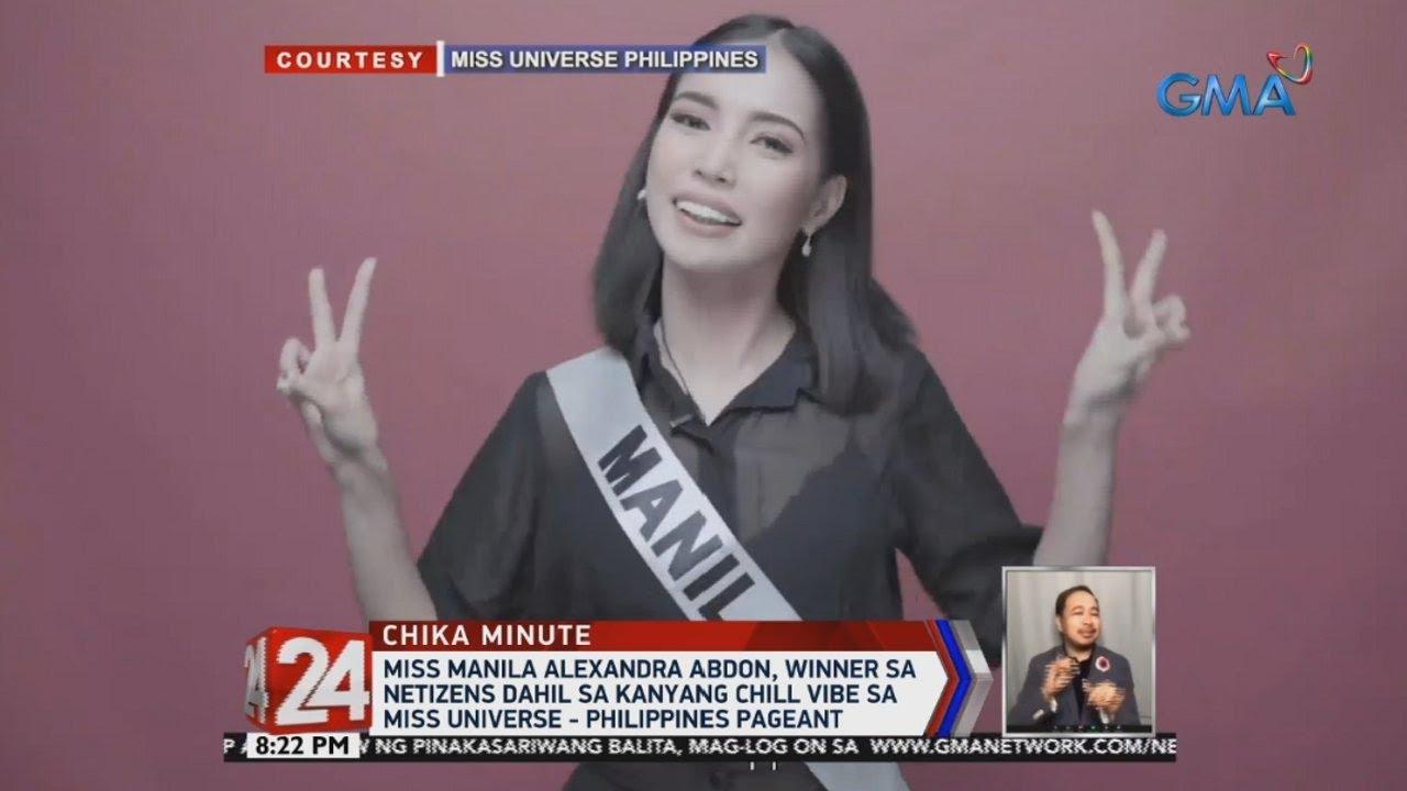 Manila’s Alexandra Abdon explains chill demeanor at Miss Universe ...