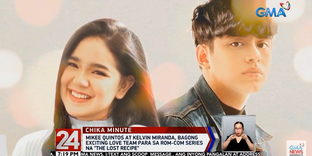 Mikee Quintos, Kelvin Miranda to star in new rom-com series 'The Lost ...
