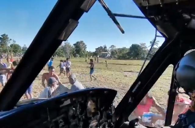 AFP conducts bayanihan 'air drop relief' op in Amulung, Cagayan | GMA ...