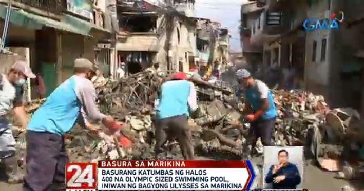 Marikina’s clearing ops after Ulysses get boost from construction firms ...
