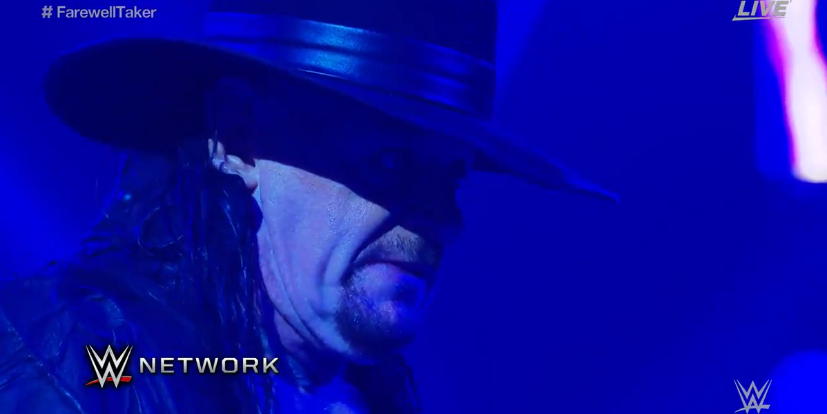 WWE legend Undertaker bids farewell at Survivor Series | GMA News Online