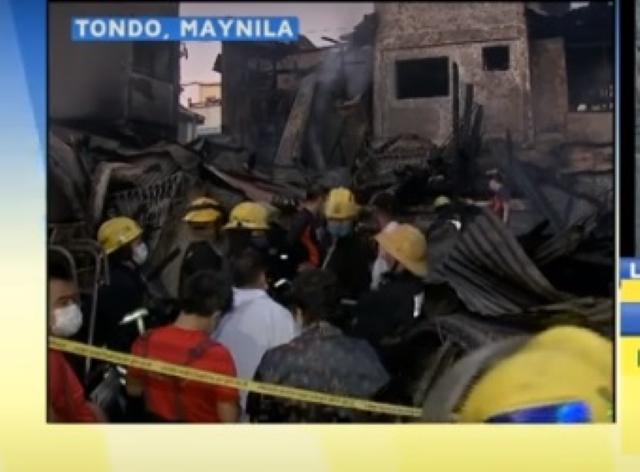 2 dead, 6 families lost homes in Tondo fire —BFP | GMA News Online
