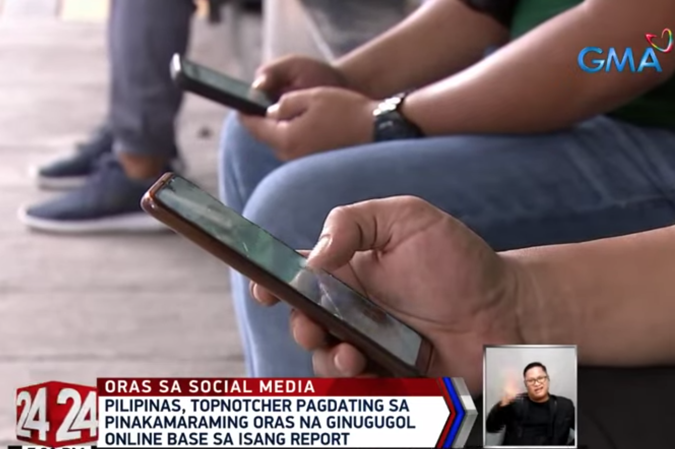 Filipinos rank first in spending time on social media — report | GMA ...