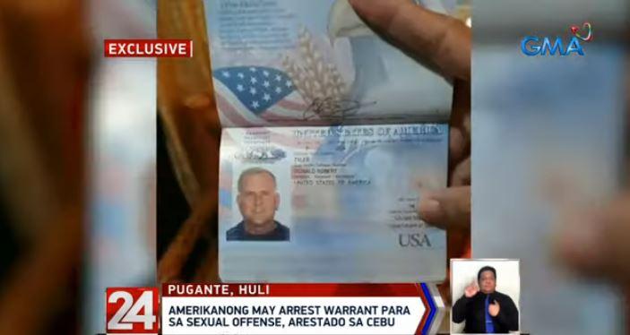 American Sex Offender Arrested In Cebu Gma News Online