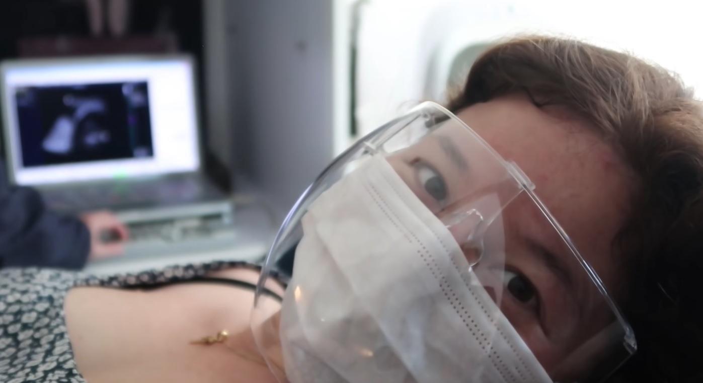 Philmar Alipayo got to 'see' Baby No. 3 for the first time during Andi ...