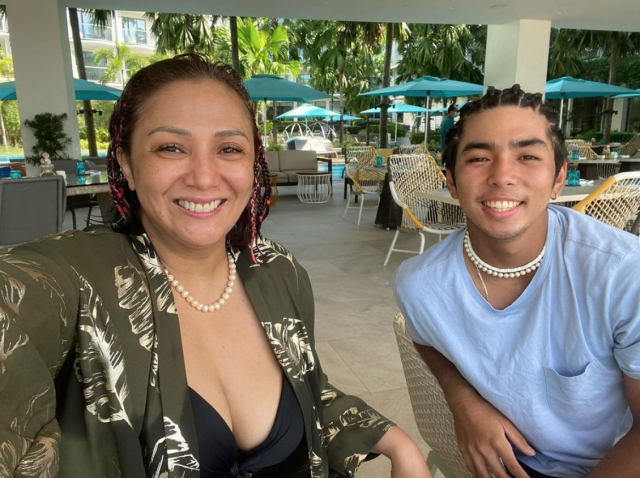 Cherry Pie Picache responds to ‘cougar’ comment on photo with her son
