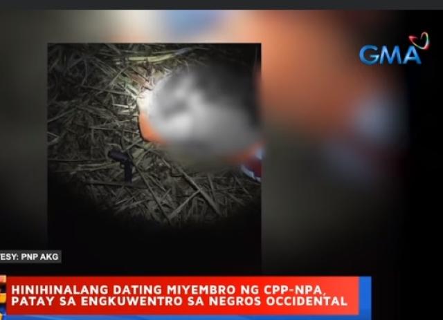 Ex-NPA guerrilla killed in Negros Occ. law-enforcement operation ...