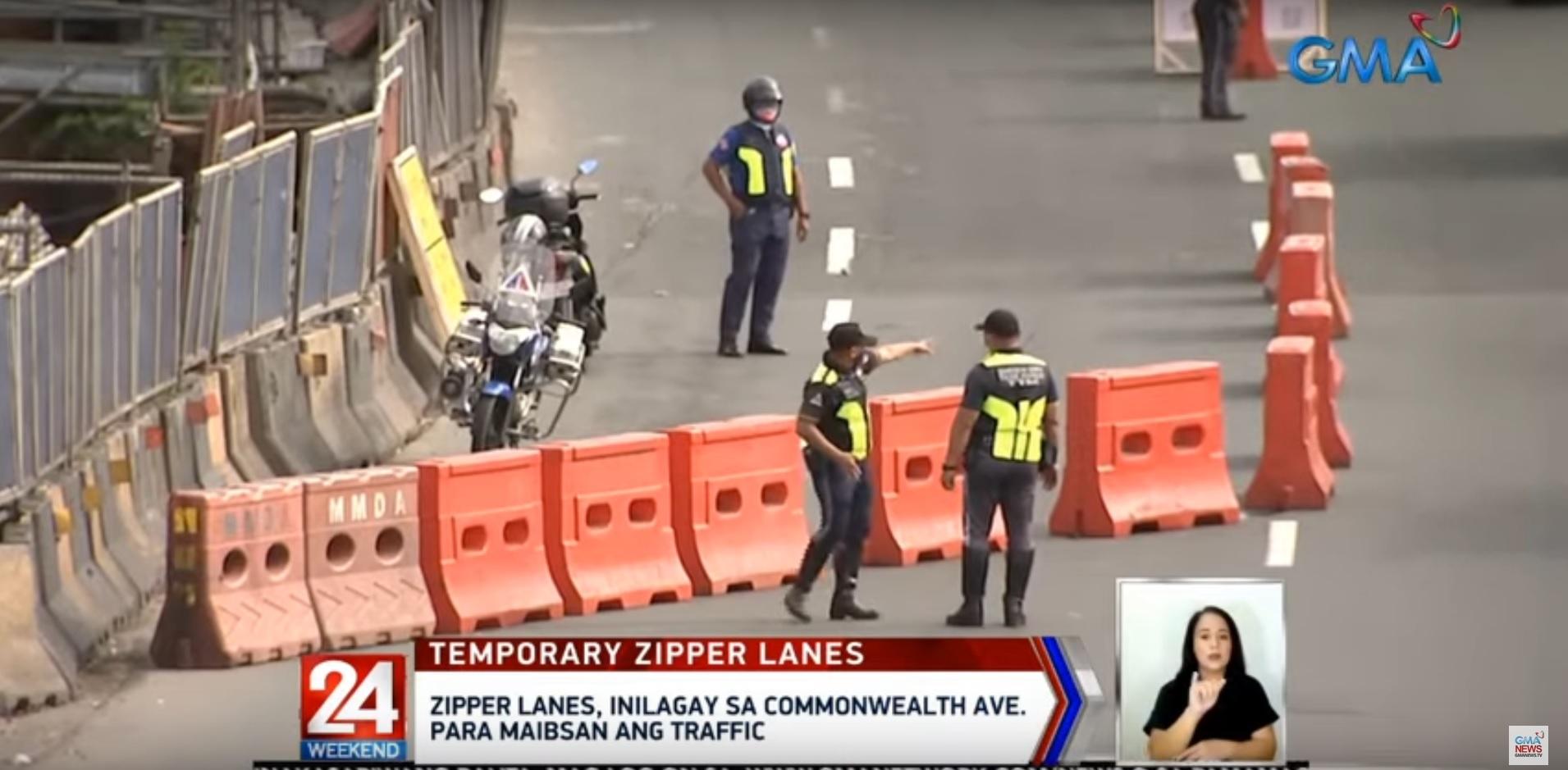 Commonwealth zipper lane to stay ‘until further notice’ | GMA News Online