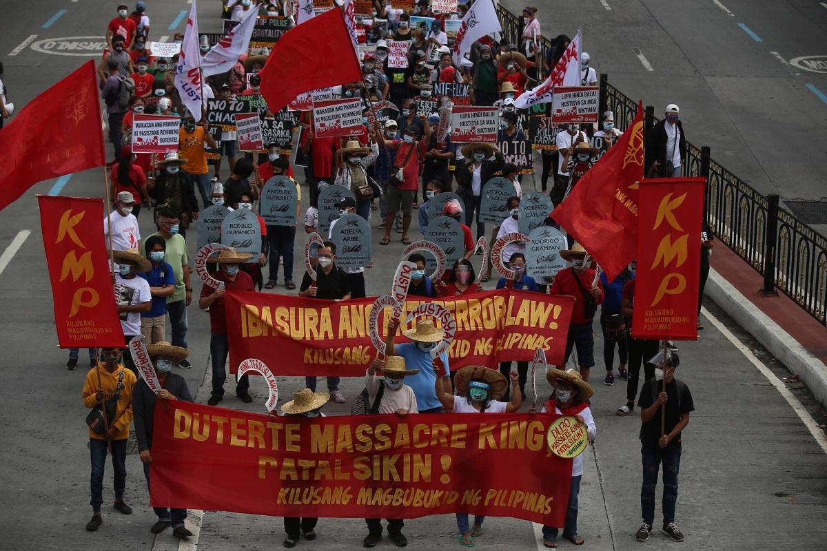 Militant groups commemorate Mendiola Massacre | Photos | GMA News Online