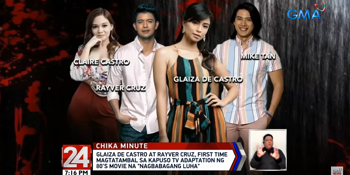Glaiza De Castro, Rayver Cruz to star in new drama series 'Nagbabagang ...