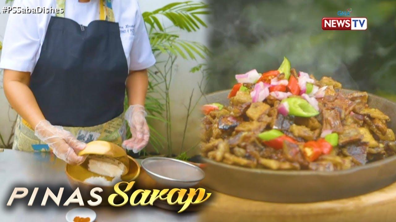 Need a healthy substitute to sisig? Try one made with saba banana peels ...