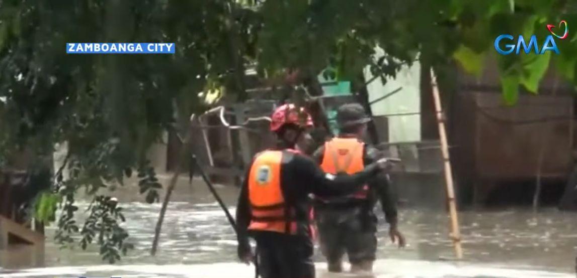 More Than 200 Families Evacuate Due To Flooding In Zamboanga City Gma