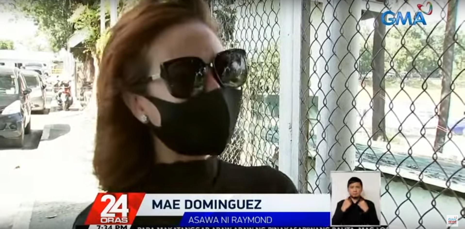 Husband said goodbye night before death –Raymond Dominguez widow | GMA ...