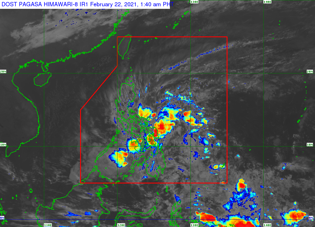 Auring likely to weaken further ahead of expected landfall; Signal 1 up ...