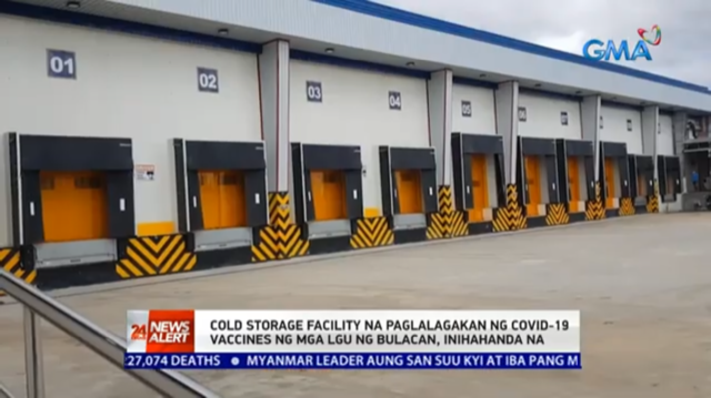 Bulacan prepares cold storage facilities for COVID-19 vaccines | GMA News Online