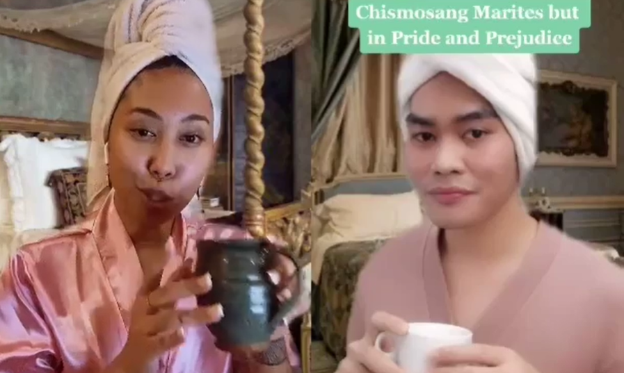 Pinoy chismis in British accent? Inka Magnaye, Justine Luzares spill ...