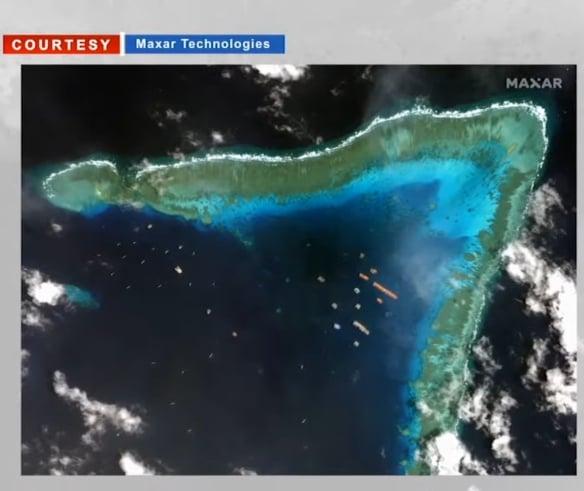 China ships anchored in Julian Felipe Reef as early as Nov. 2020 ...