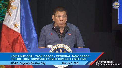 Duterte gives away P20-M ‘reward’ each to NPA-free barangays | GMA News ...