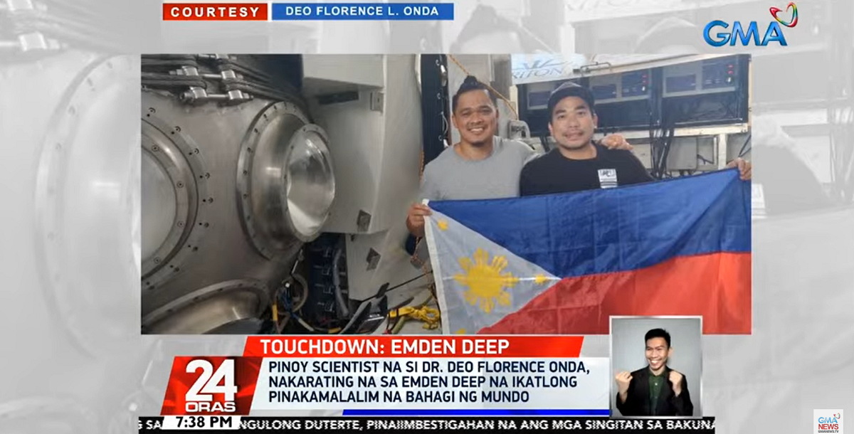 Scientist honored to represent Filipinos in asserting sovereignty over ...