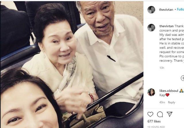 Lucio Tan tested positive for COVID-19, says daughter | GMA News Online