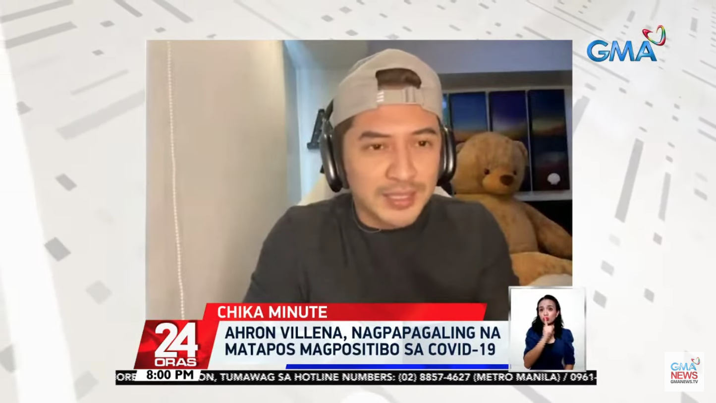 Ahron Villena reveals battle with COVID-19 | GMA News Online