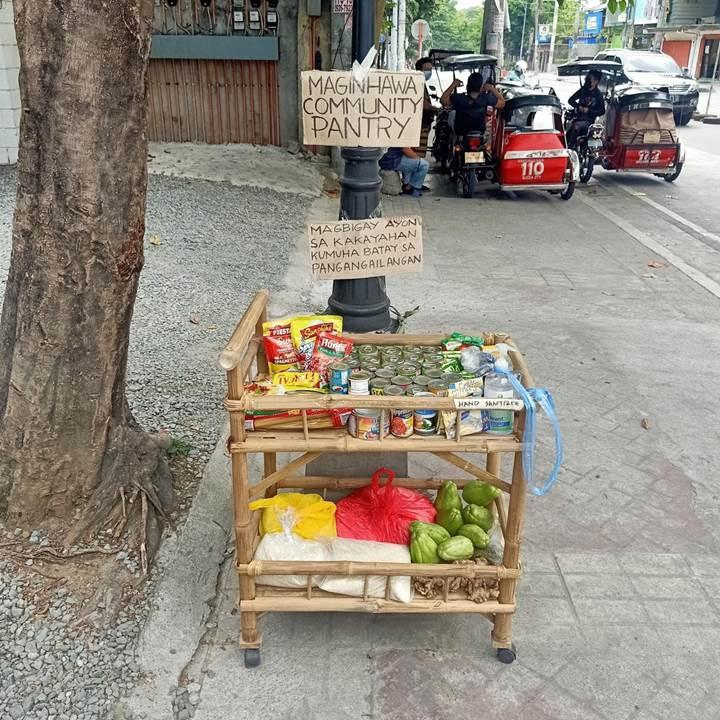 Kani-kaniyang community pantry, nagsulputan sa iba’t ibang lugar sa ...
