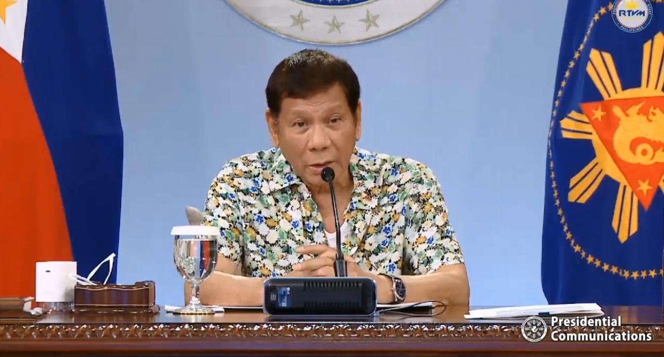 Duterte: Even if I sail to West Philippine Sea, nothing will happen ...
