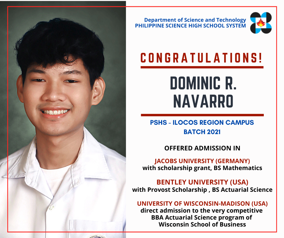 Pisay graduate gets offers from universities in Germany, US | GMA News ...