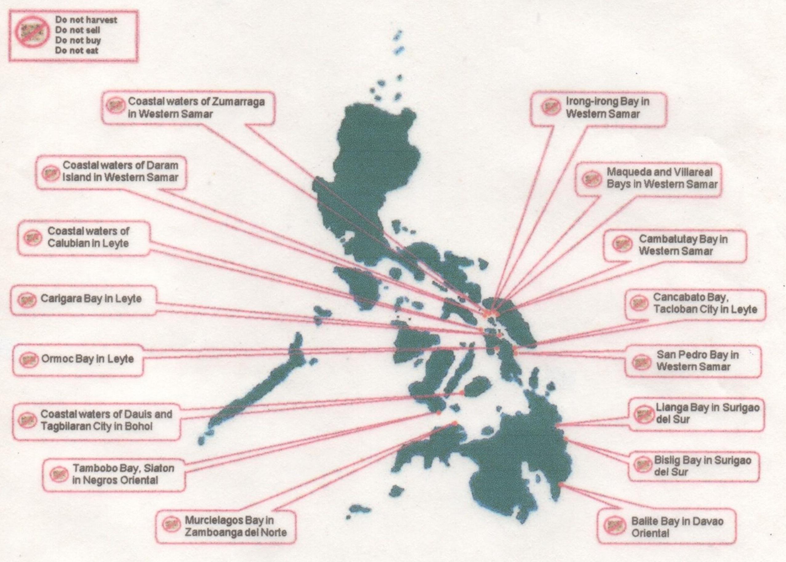 16 areas positive for toxic red tide –BFAR | GMA News Online
