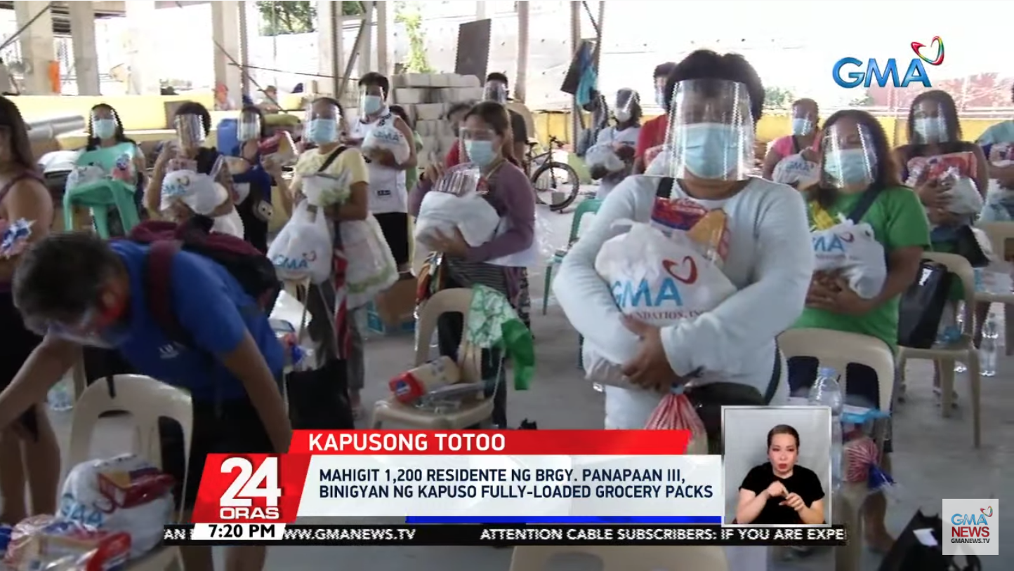 1,264 residents affected by COVID-19, fire in Cavite receive aid from ...