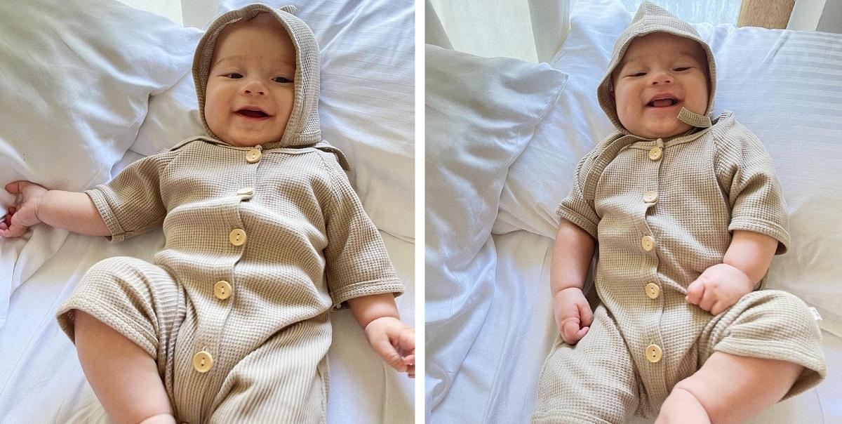 Baby Koa shows off dimple as he turns 4 months old | GMA News Online