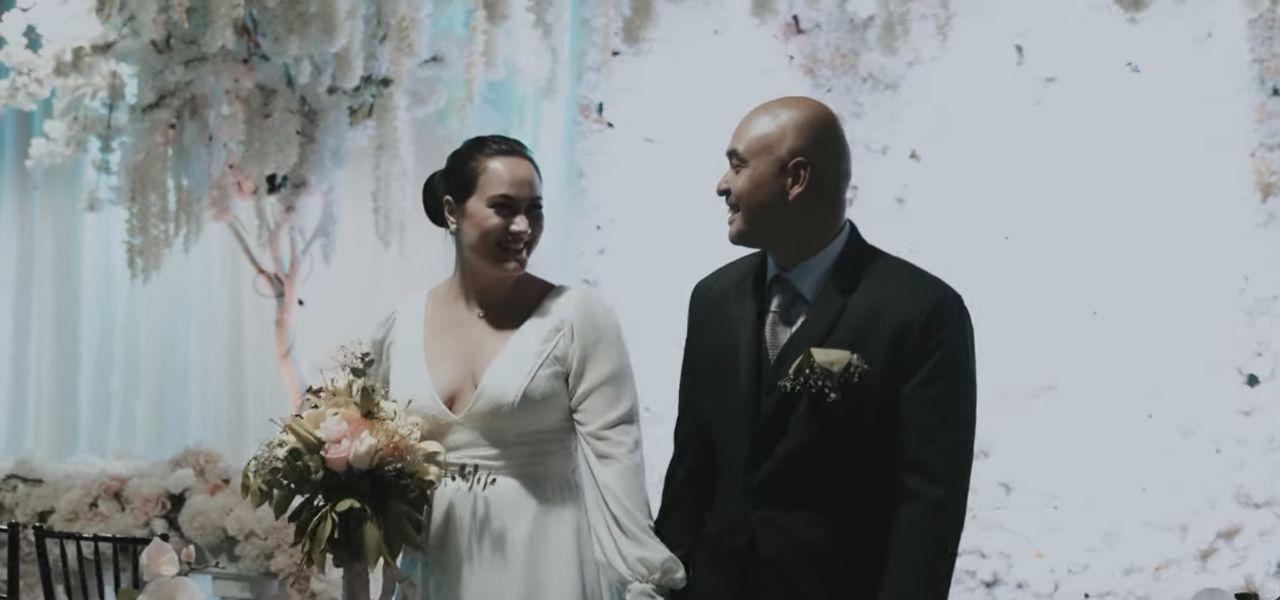 Here's a glimpse of Melissa Ricks's intimate backyard wedding in ...