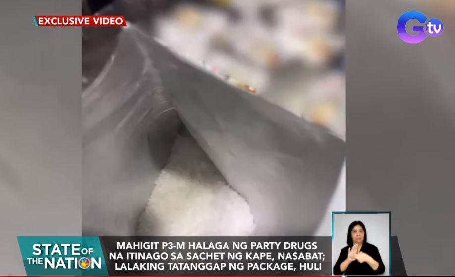 Authorities seize P3-M worth of party drugs stored in coffee sachets ...