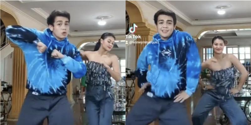 Winwyn Marquez and brother Vitto slay TikTok dance challenge | GMA News ...
