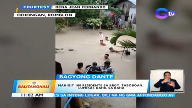 More than 100 Romblon town residents evacuate, power outage hits 20k ...