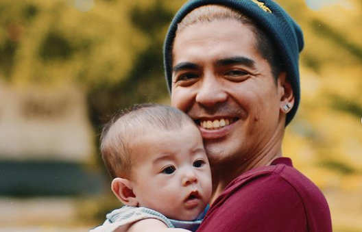 Mark Herras celebrates first Father’s Day with handsome Baby Corky ...
