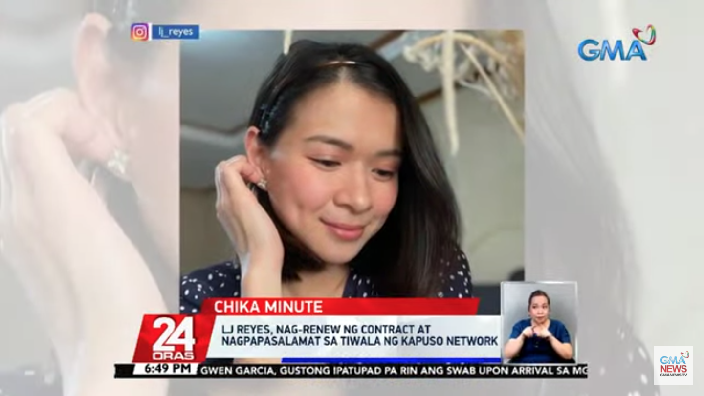 LJ Reyes renews contract with GMA Artist Center | GMA News Online