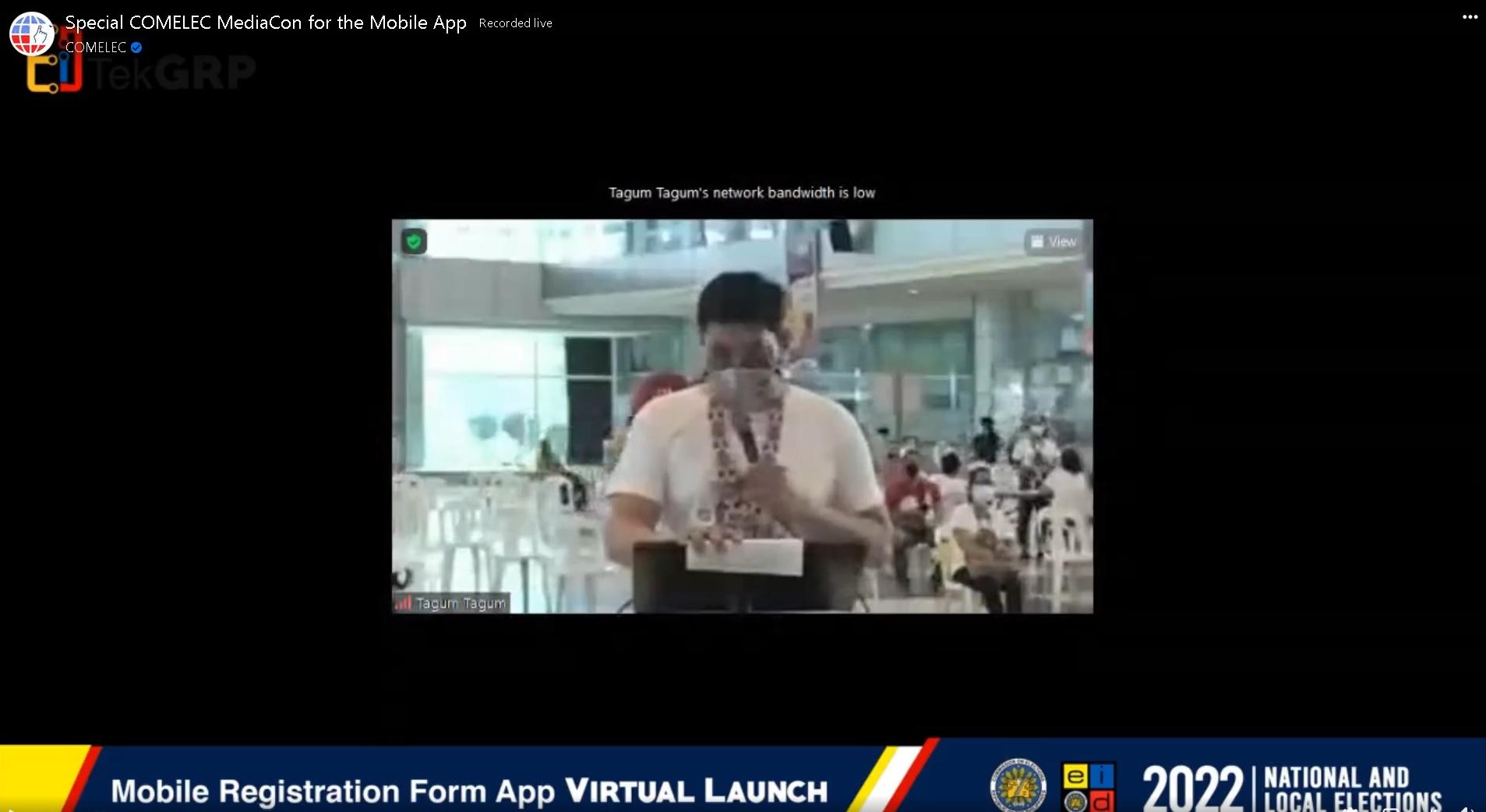Comelec launches mobile registration app for Eleksyon 2022 | GMA News ...