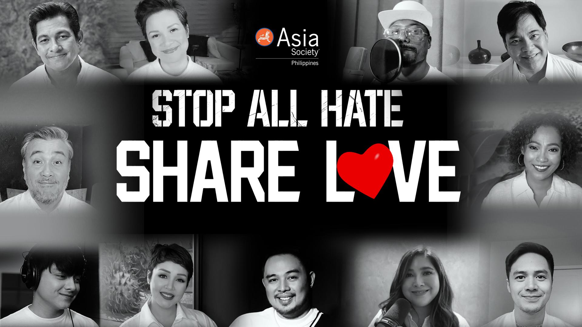'Stop All Hate': Pinoy artists come together to call for end to anti ...